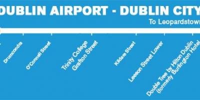 Dublino žemėlapis - Žemėlapiai, Dublinas (Airija)